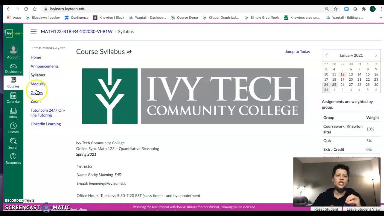 Intro to Math 123 Spring 2021