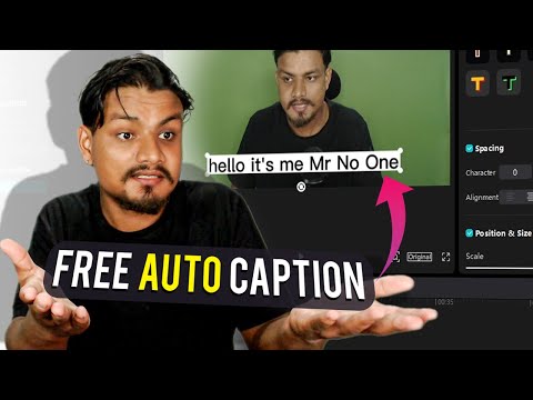 Free Video Captioning Software [ Auto Caption ]