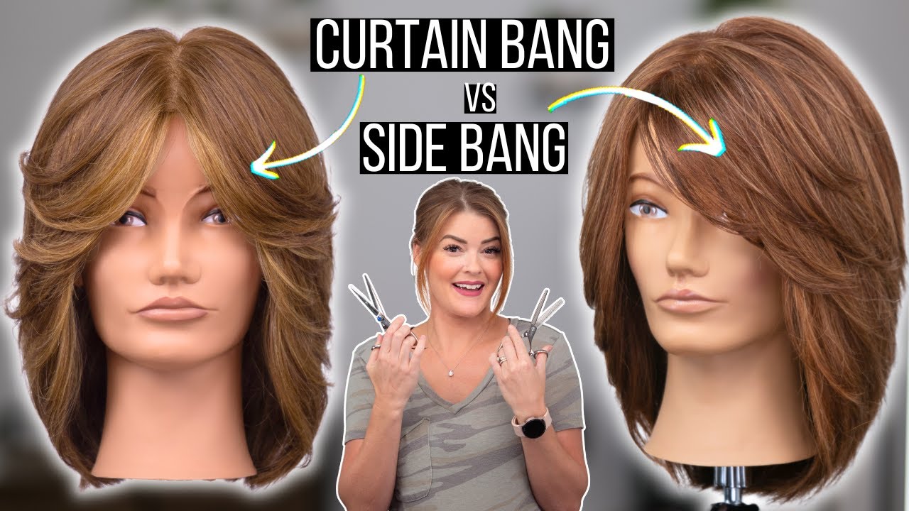 You're WEARING The WRONG Bang. Side Bang vs Curtain Bang Tutorial.