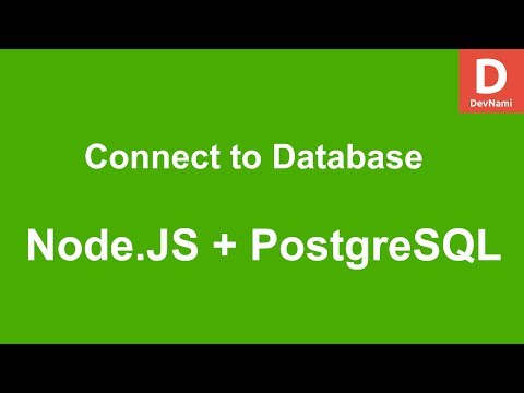 Learn Node JS How to Connect to PostgreSQL Database - Mind Luster