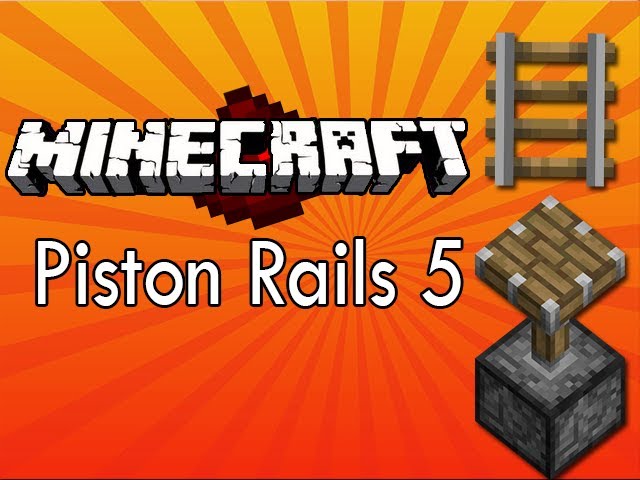 Piston Rails Minecraft Map