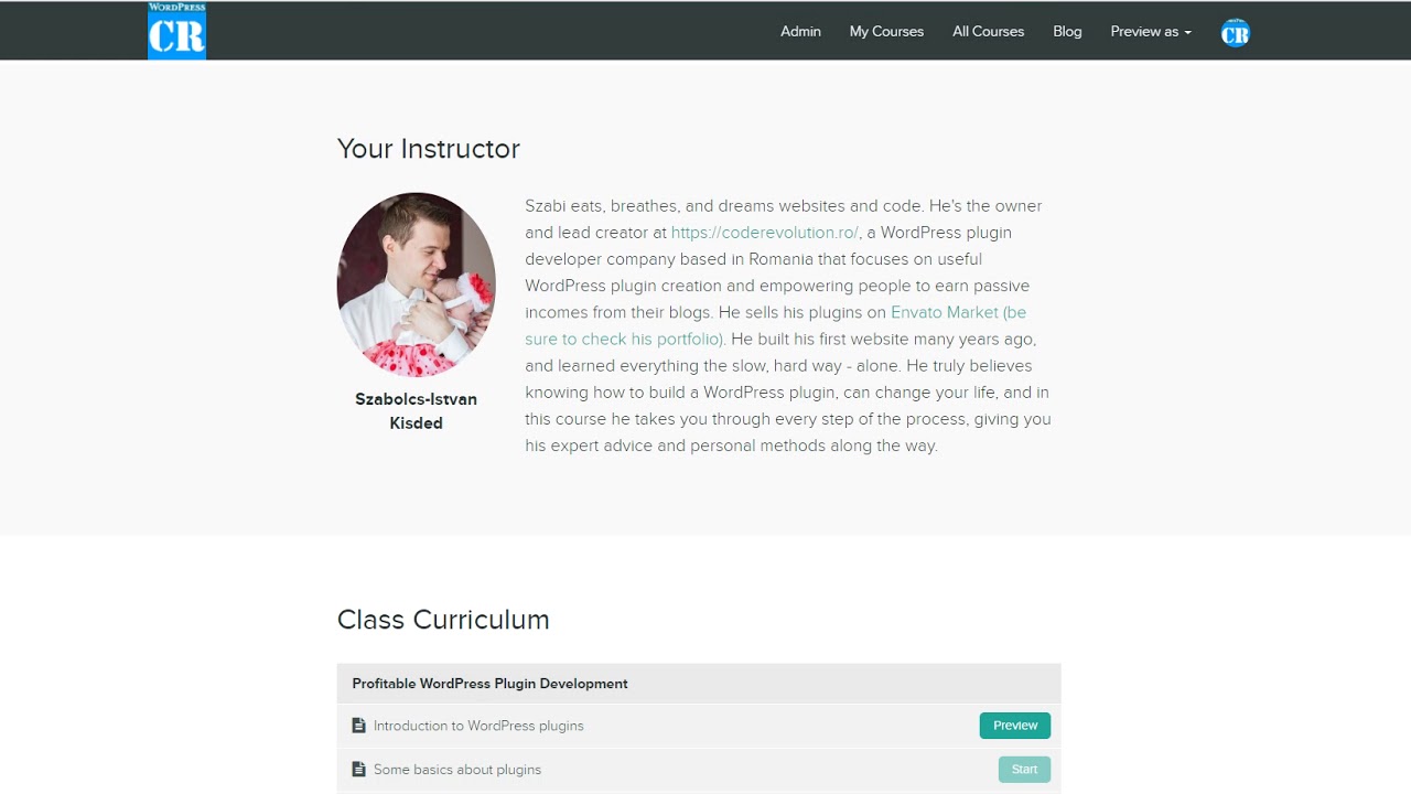 New course: WordPress Plugin Development Tutorial (Basic to Advanced)