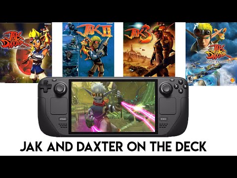 Jak and Daxter is AMAZING on the Steam Deck