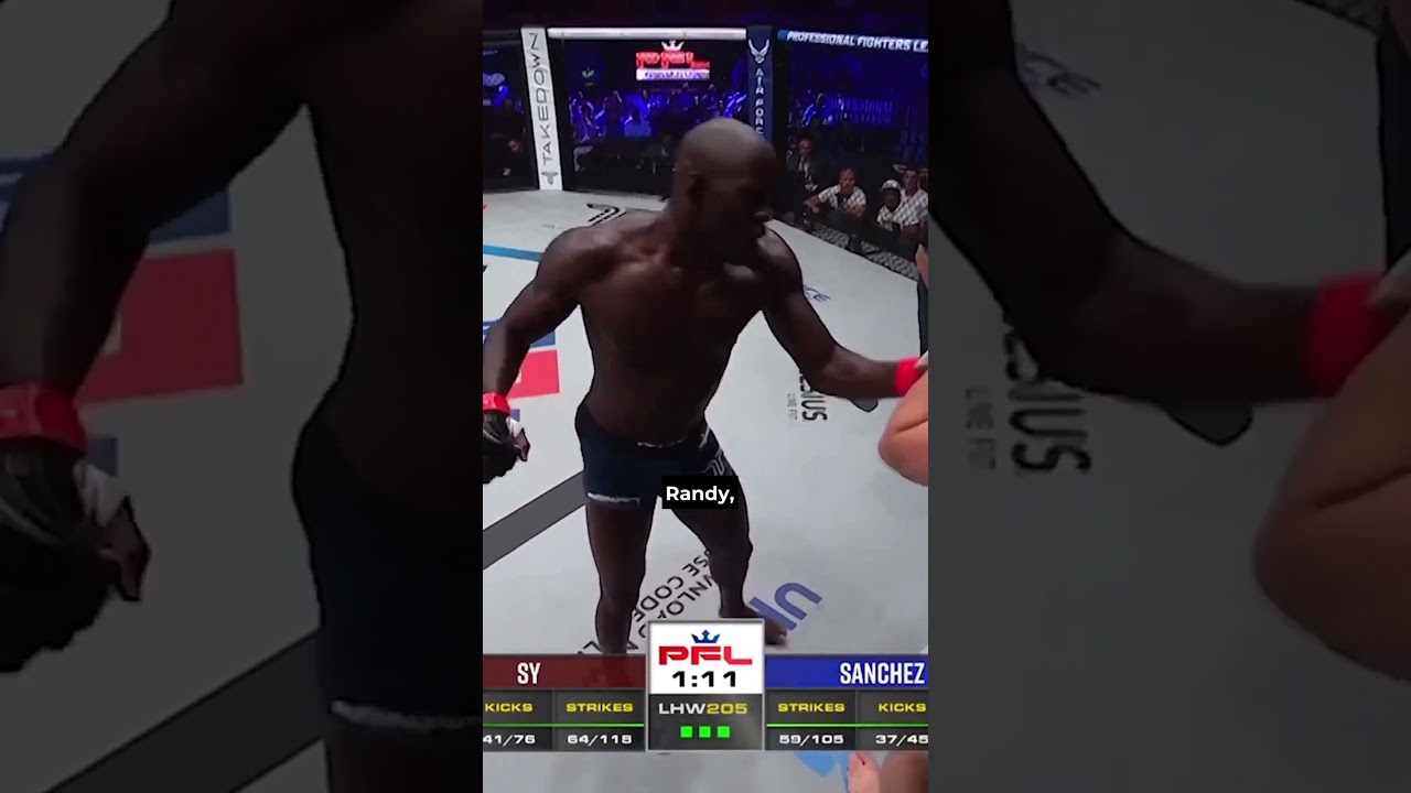Sadibou Sy vs Andrew Sanchez #PFL Salt Lake City #mma #TKO 👉 fightkit.shop -15% discount