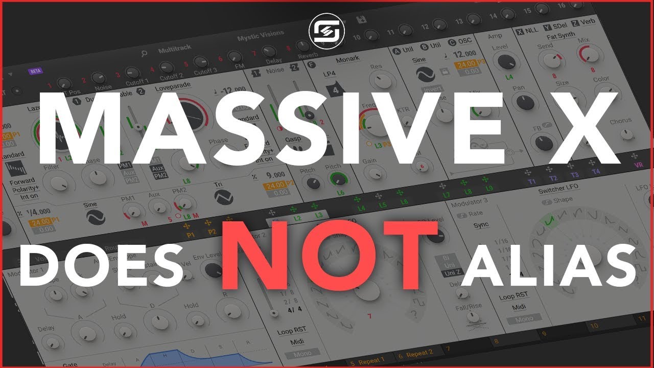 Massive X Does NOT Alias