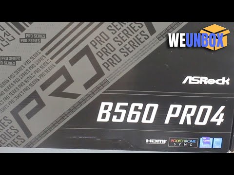 Unboxing ASROCK B560 PRO4 11th Gen Intel Motherboard PCIe 4.0