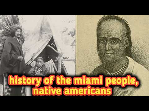 history of the miami people, native americans
