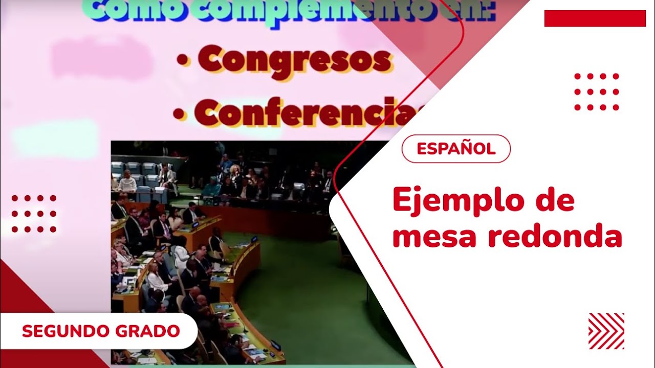50. Ejemplo de mesa redonda