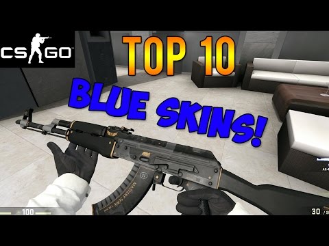 CS GO – Top 10 Blue Skins! (Best Cheap Mil-Spec Grade Skins) | All ...
