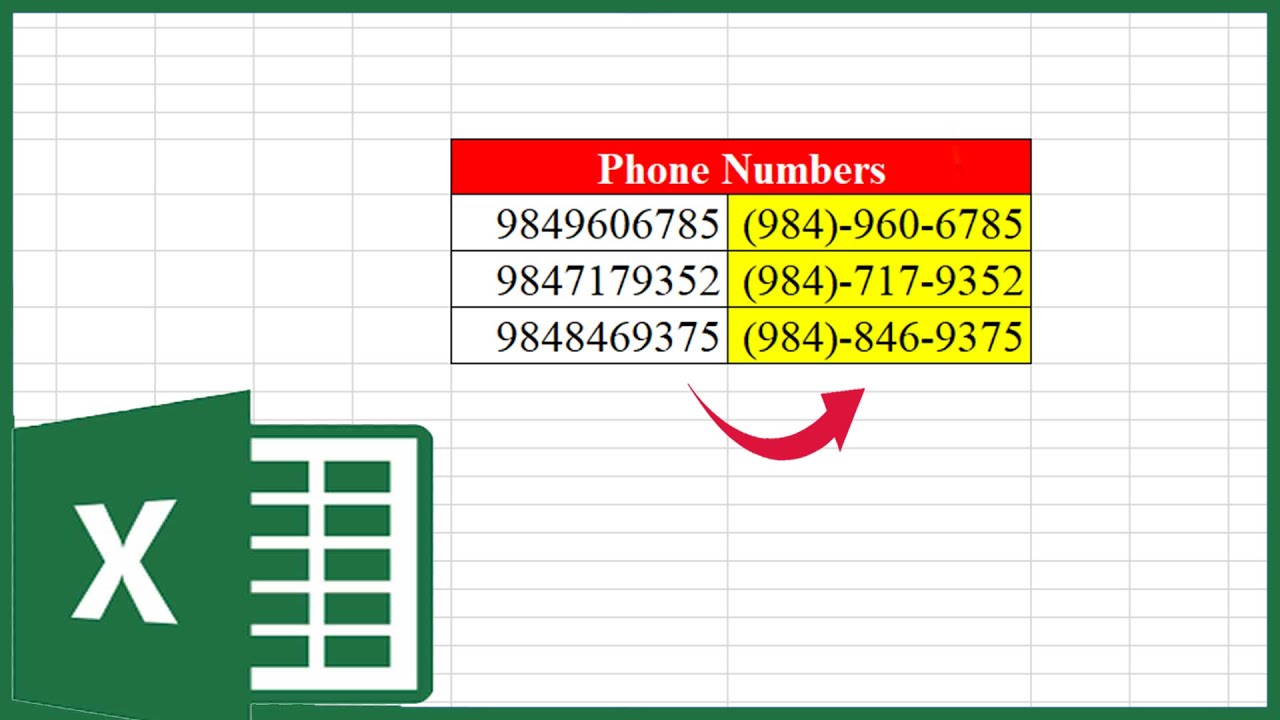How to Properly format phone numbers