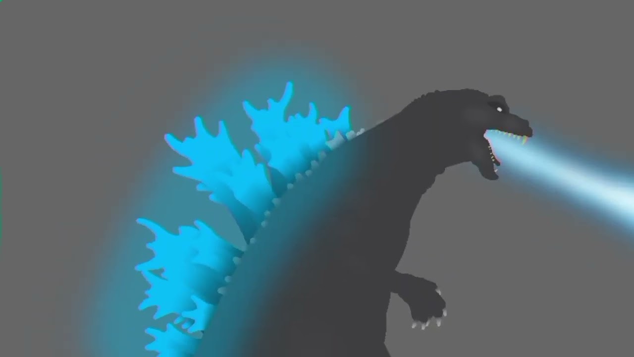 Gmk Godzilla (2001) Test part 2 Atomic breath 