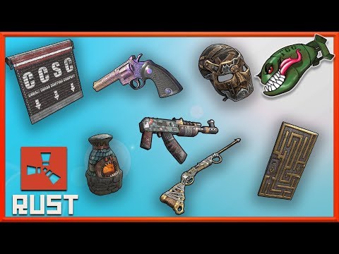 Rust Skins | Bolty From Hell, Tempered Python, Wander's HQ Set & More #88 (Rust Skin Preview)
