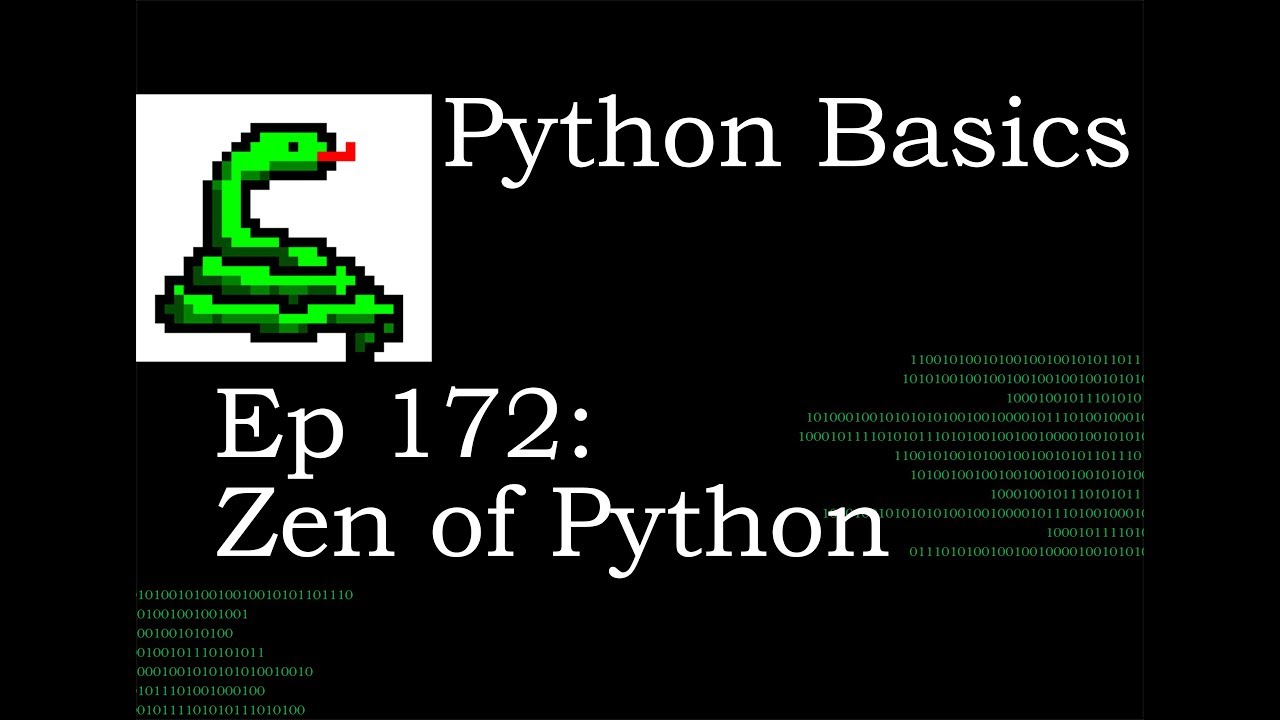 Python Basics Zen of Python