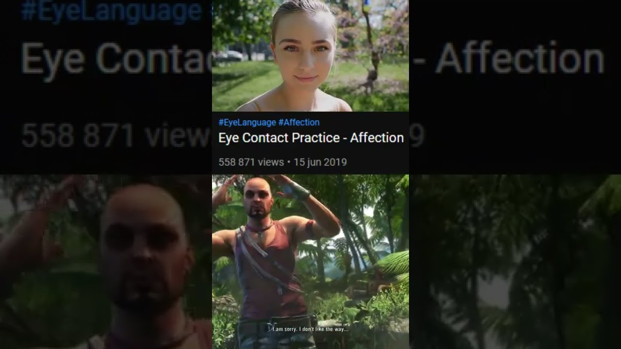 Vaas tries Eye Contact Practice | Far Cry 3