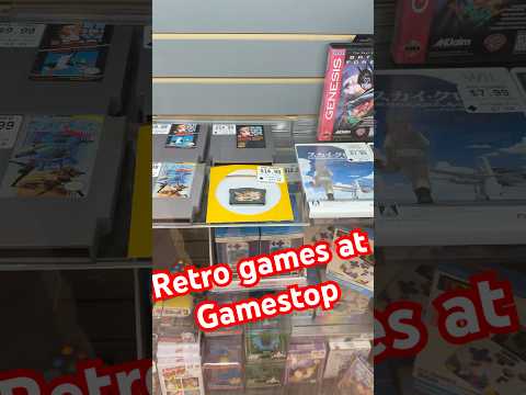 Buying retro video games at Gamestop???