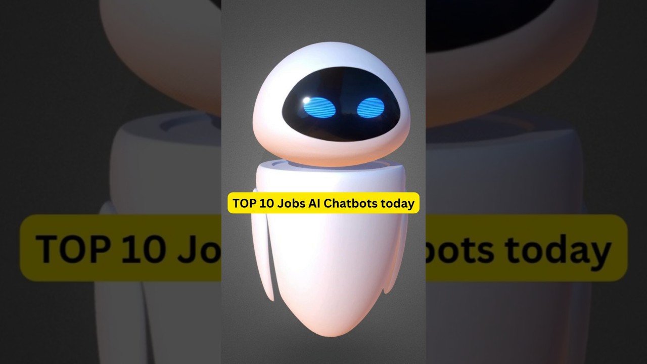 TOP 10 AI CHATBOTS TODAY #AI #artificialintelligence