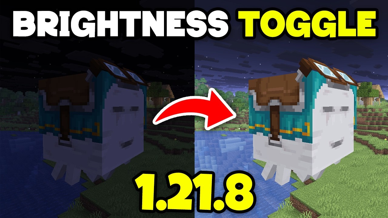How to Download & Install Full Brightness Toggle Mod for Minecraft 1.21.8