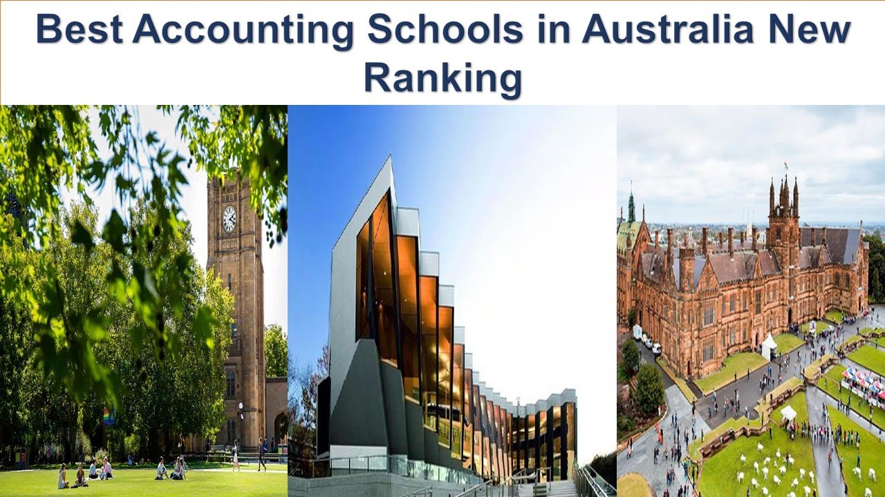 BEST ACCOUNTING SCHOOLS IN AUSTRALIA NEW RANKING