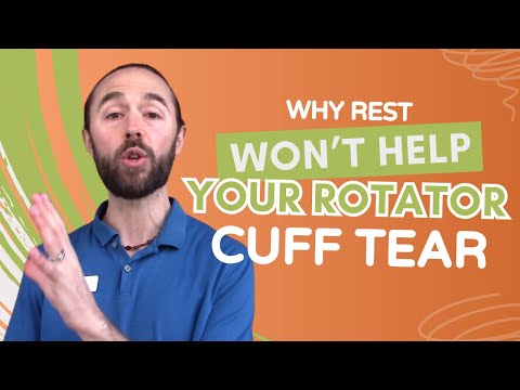 Why Rest WON'T Help Heal Your Rotator Cuff Tear (or Tendinosis)