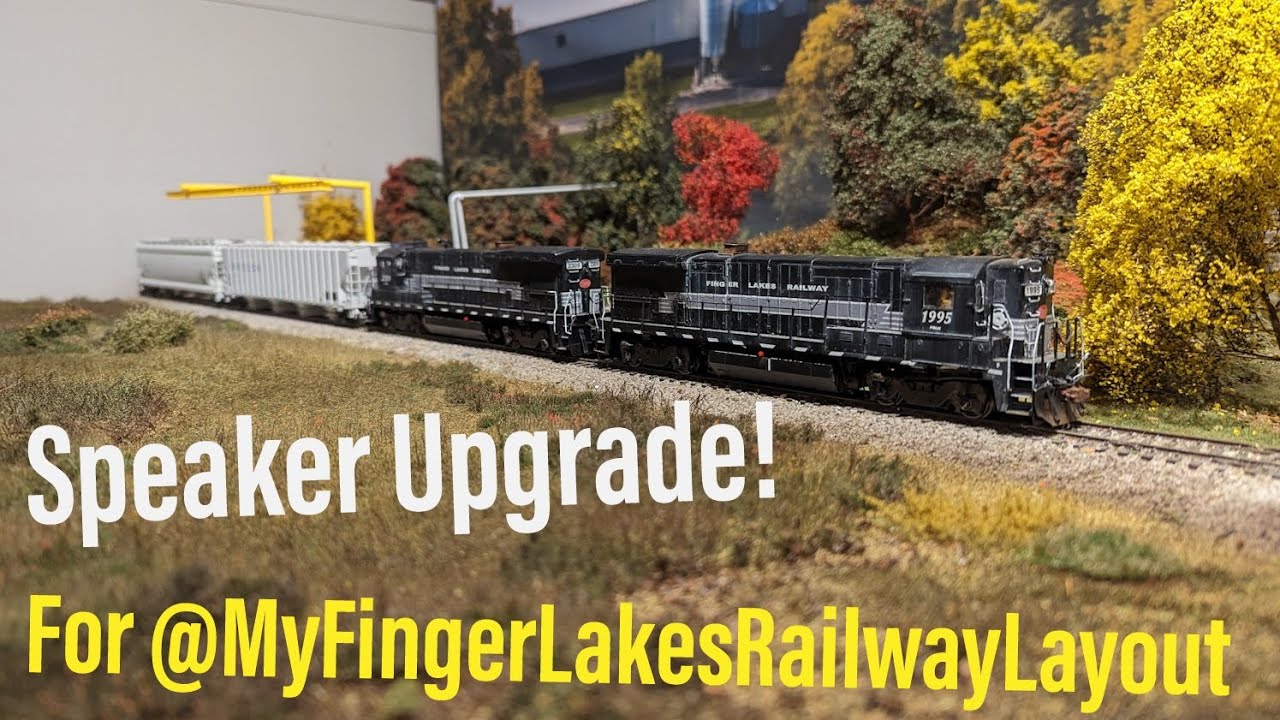 I Upgraded another YouTuber's Locomotives! | Speaker Upgrade for @MyFingerLakesRailwayLayout