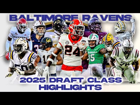 Baltimore Ravens 2025 Draft Class FULL Highlights 🔥 (Malaki Starks, Mike Green, Tyler Loop & More)