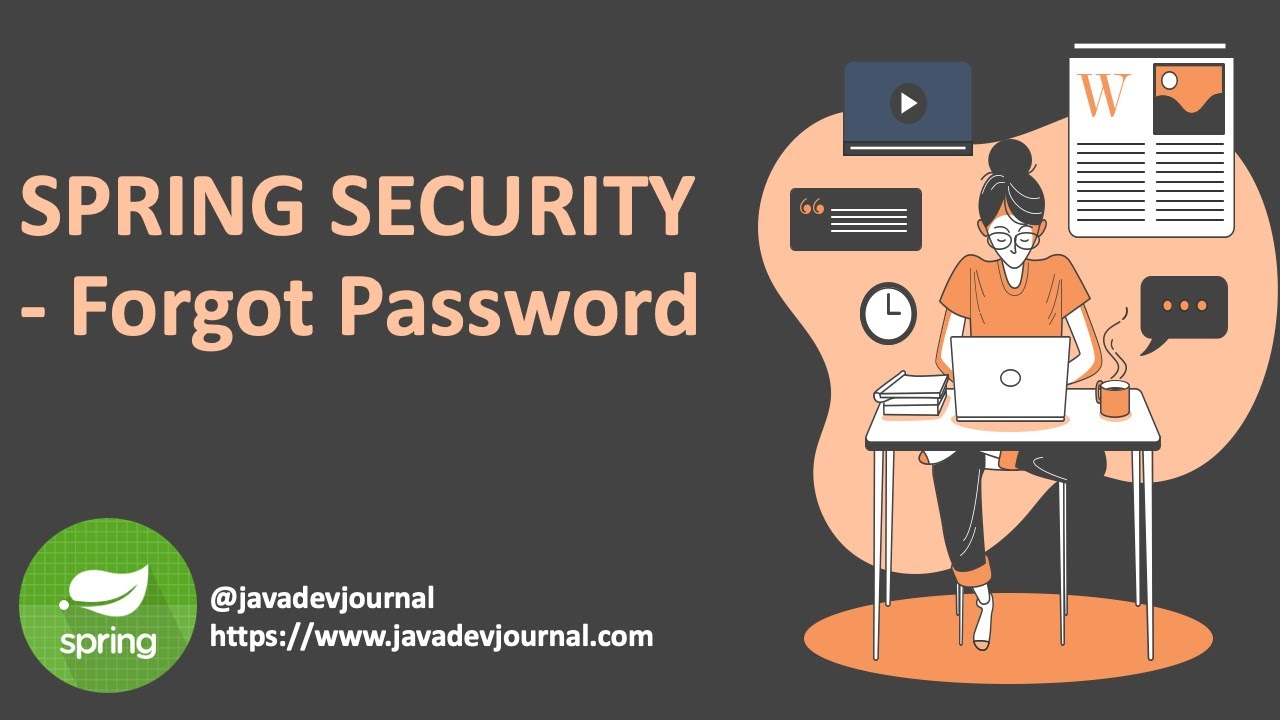 Spring security forgot password