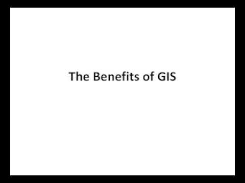 Audio 1 the benefits of GIS