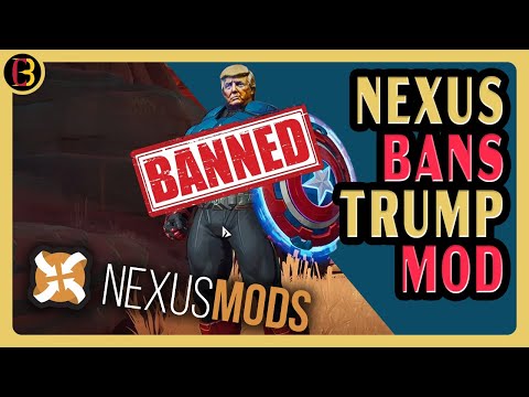 NEXUS MODS Bans TRUMP/CAPTAIN AMERICA Mod in MARVEL RIVALS
