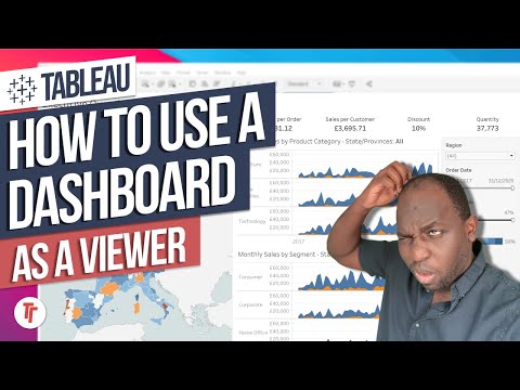 How to use a Tableau dashboard: Tableau tutorial for beginners