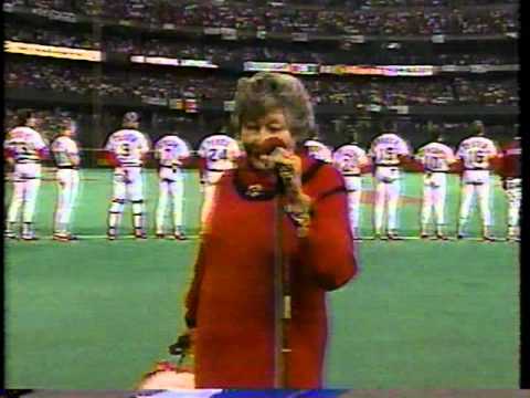 Marge Schott 1990 World Series - "Dedicating Series to Servicemen in the Far East" 1990