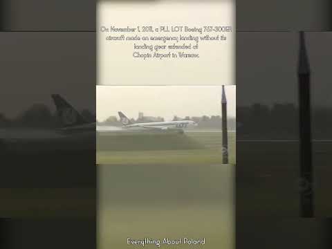 Emergency Landing without landing gear PLL LOT 016