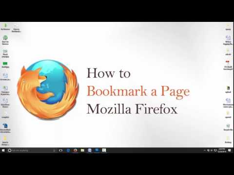How to Bookmark a Page in Mozilla Firefox - bookmarks toolbar