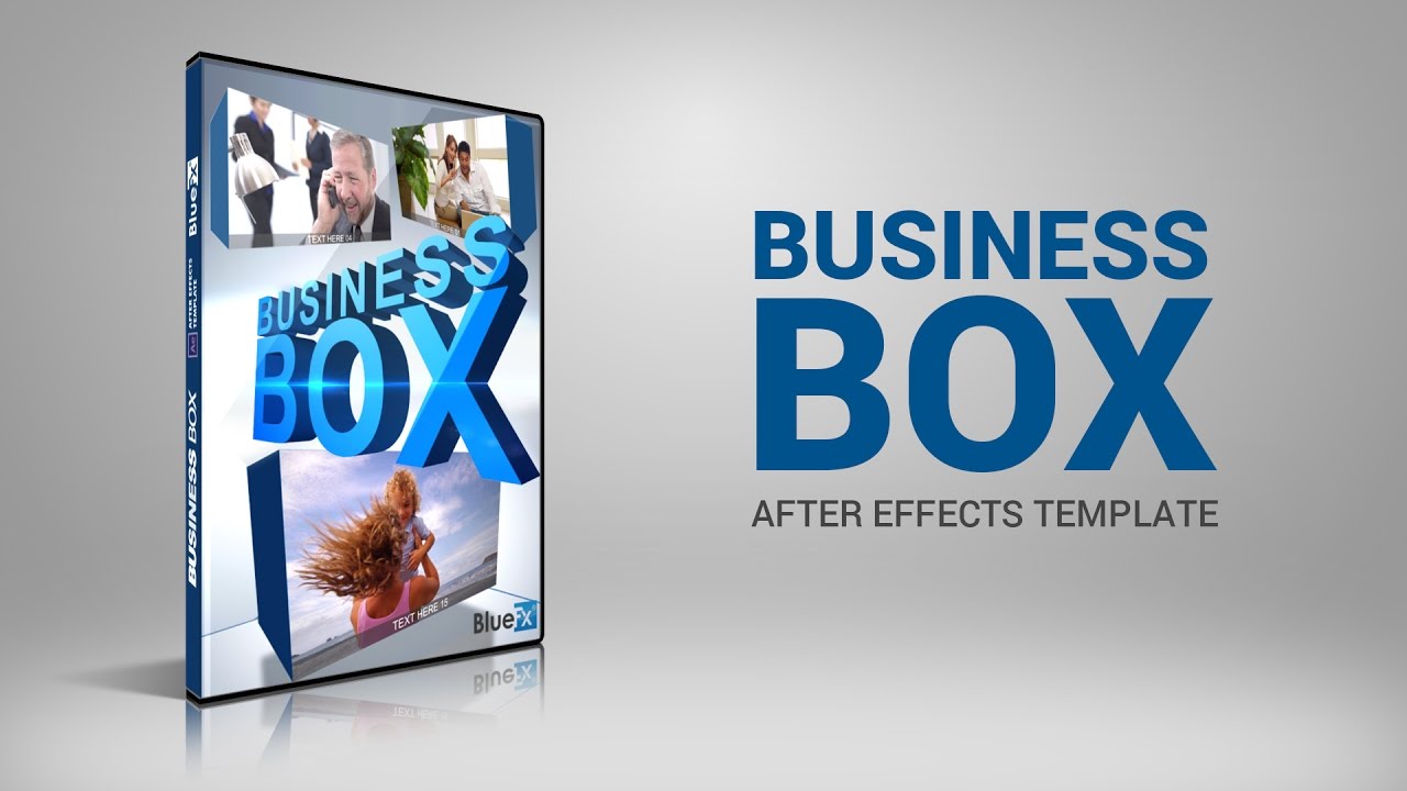 Business Box After Effects Template