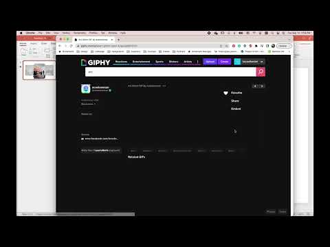 How to add GIF into PowerPoint