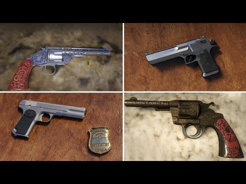 All RAREST Revolvers Location in Red Dead Redemption 2