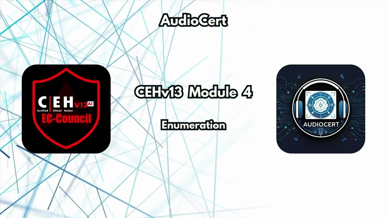 CEHv13 Module 4 - Enumeration