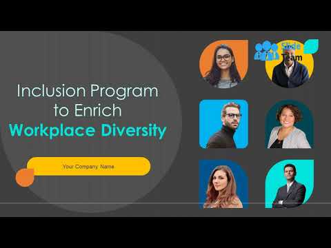 Inclusion Program To Enrich Workplace Diversity Powerpoint Presentation Slides