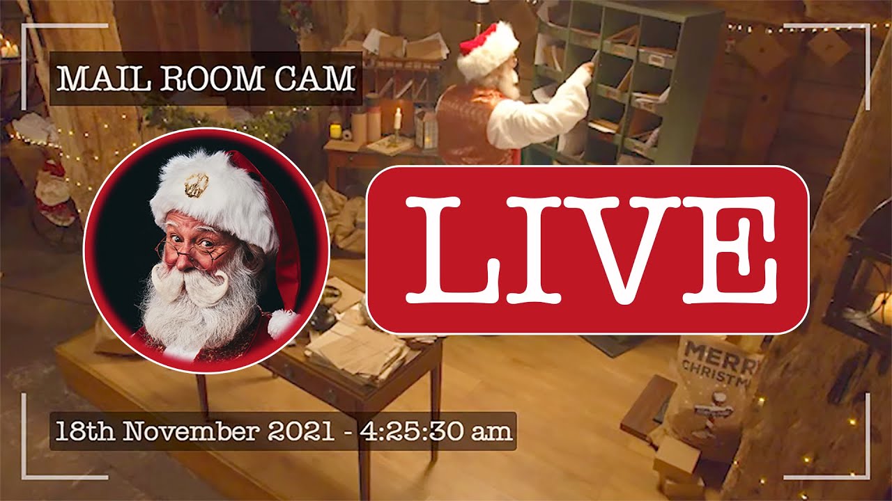 WATCH SANTA CAM LIVE COUNTDOWN TO CHRISTMAS – HE’S GETTING READY ...