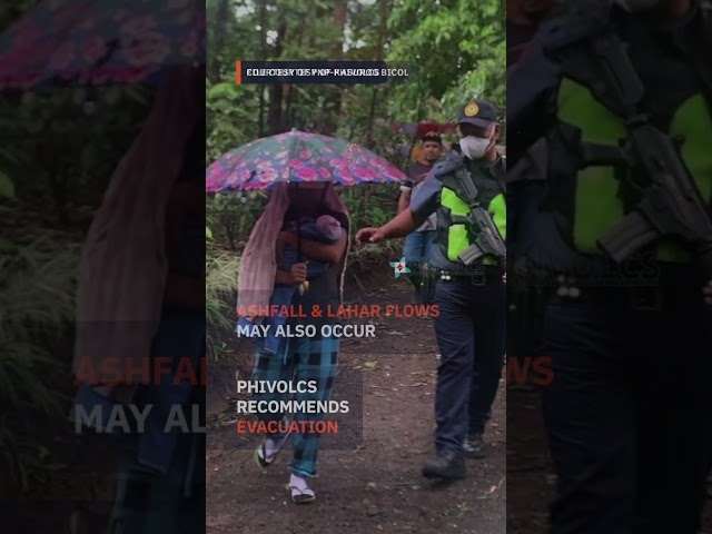 Mayon Volcano now under Alert Level 3 amid magmatic eruption