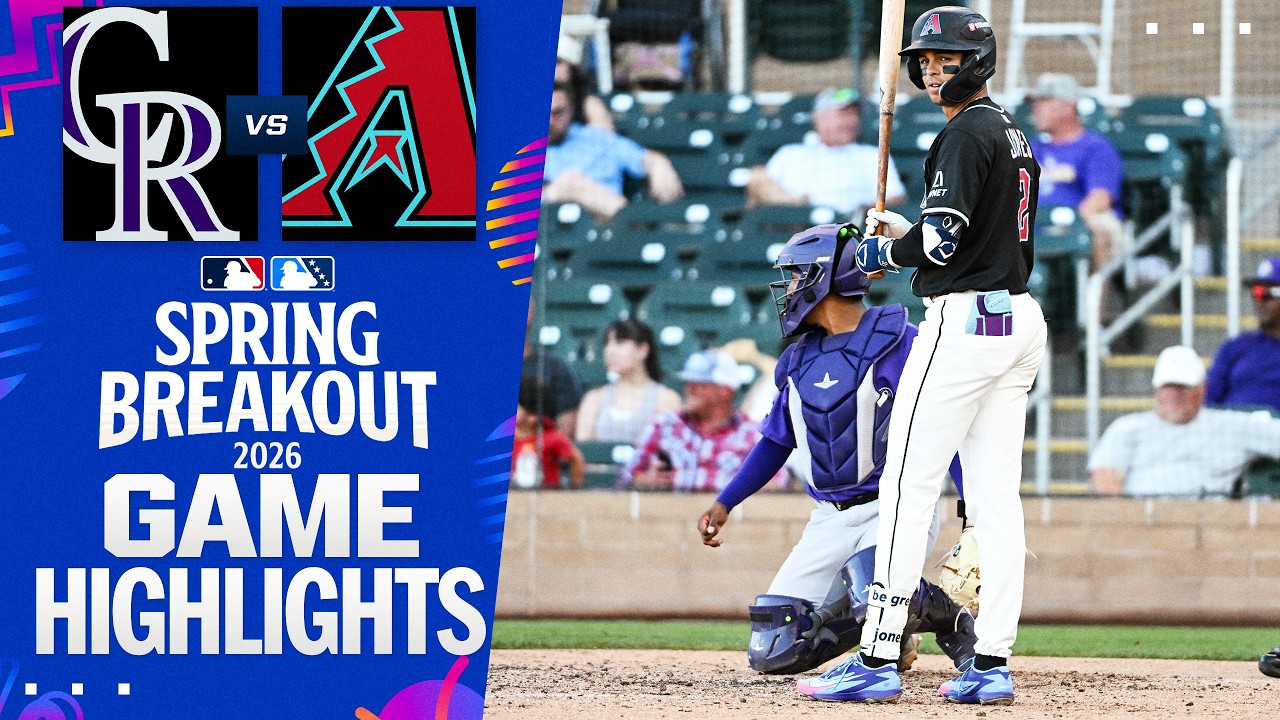 Rockies vs. D-backs Spring Breakout Game Highlights (3/21/26) | MLB Highlights