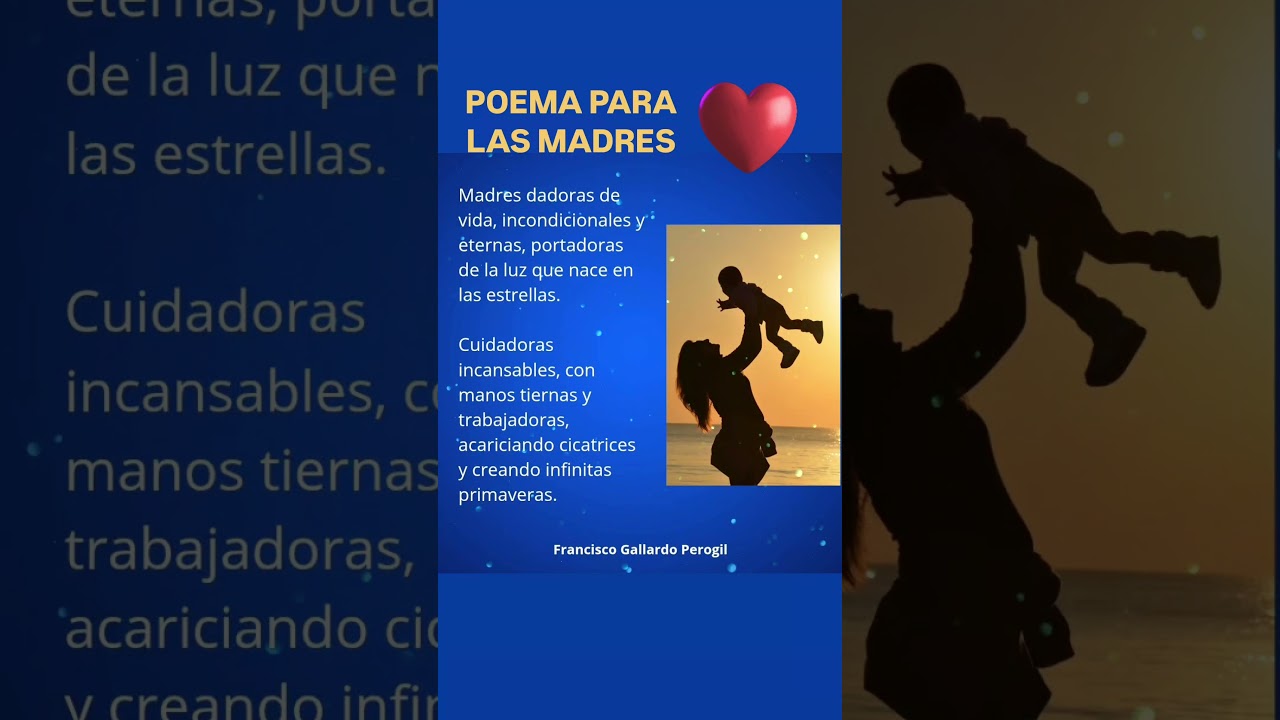 Poema para las Madres, con Amor y Alma ❤️#poesia #alma #amor #love #poemas