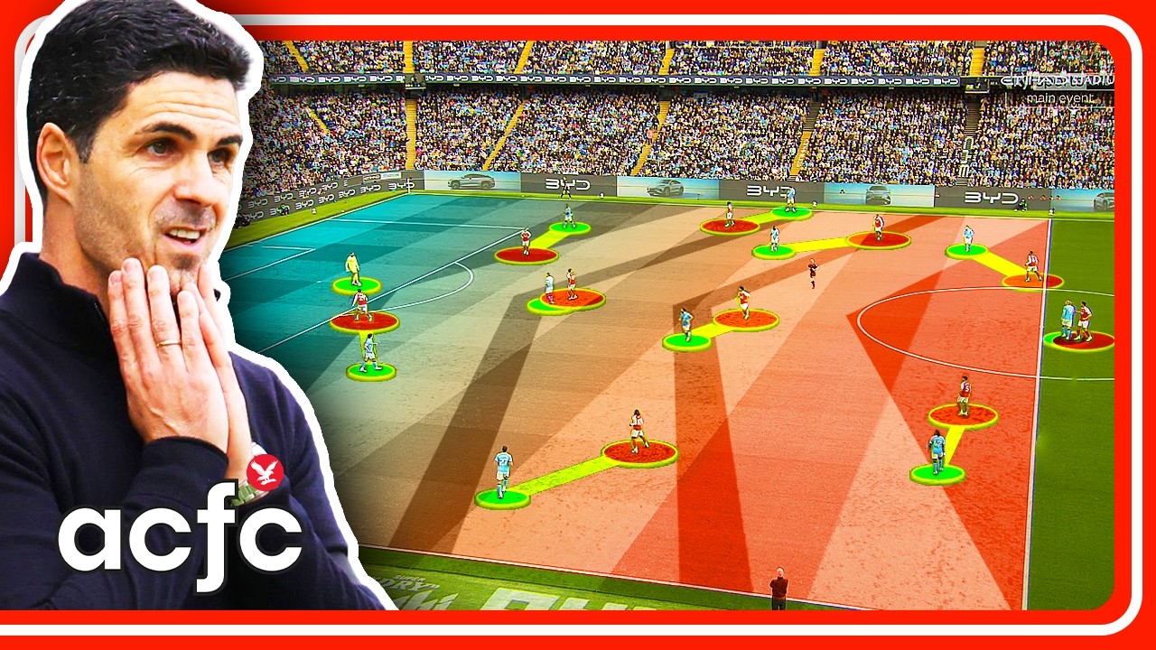 TACTICAL ANALYSIS. Why Arsenal just failed to beat Manchester City ...