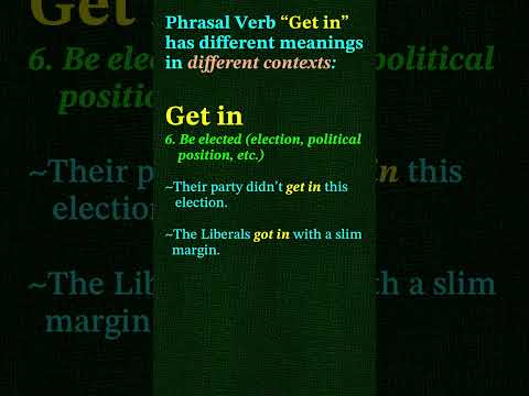 10 Meanings of “Get In” — Master This Common Phrasal Verb with Real Examples!