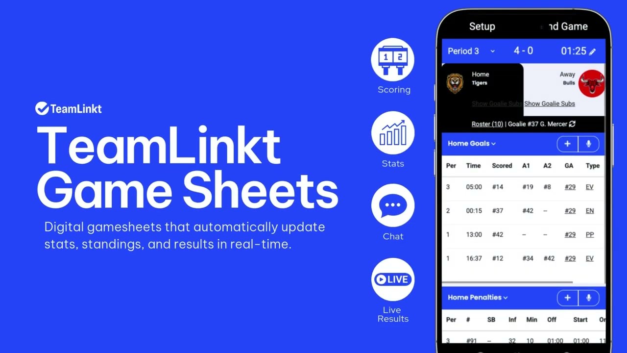 Modernize Scorekeeping With Game Sheets by TeamLinkt