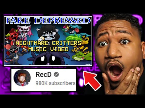 FAKE DEPRESSED By RecD Ft. ‪@KittenSneeze‬ - NIGHTMARE CRITTERS Fan Song (Poppy Playtime Chapter 4)