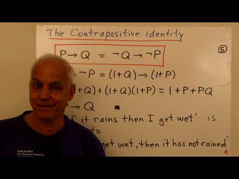 Logic Identities via the Algebra of Boole | MathFoundations 276 | N J Wildberger
