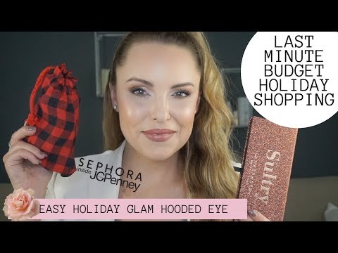 LAST MINUTE BUDGET HOLIDAY- FOLLOW ME AROUND || Sephora Inside JCPenney, Anastasia