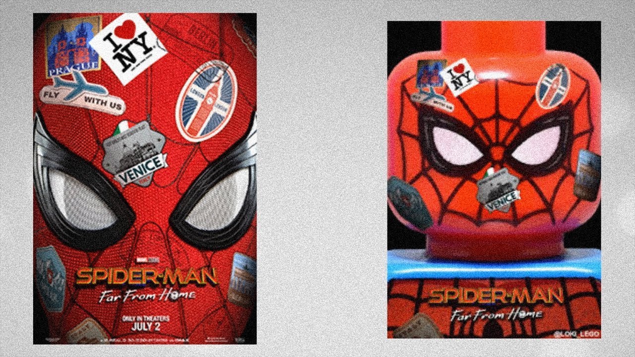 All *23* Marvel Posters vs Lego vs Movie (2008-2019)