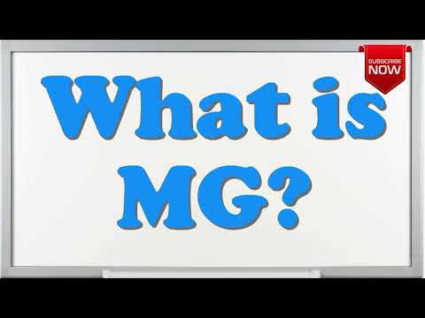 What is the full form of MG?