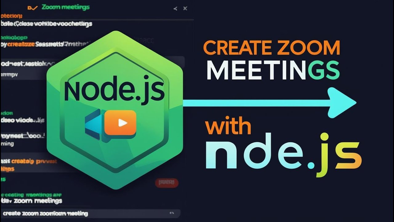 How to Create Zoom Meetings Using Node.js | Step-by-Step Guide
